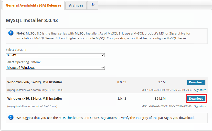 MySQL8.0.43保姆级安装教程 | 易锦风的博客
